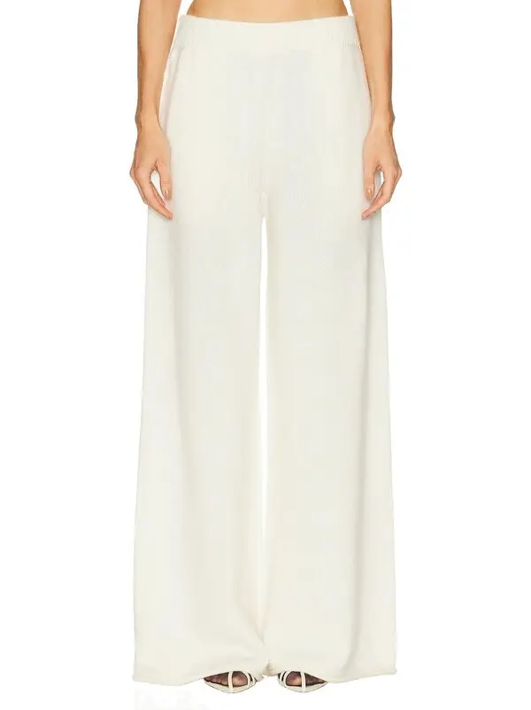 SRG Sukki Cashmere Knit Pant - Cream
