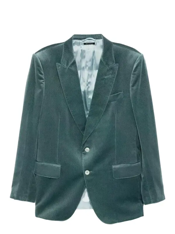 TOM FORD Dot Blazer - Blue