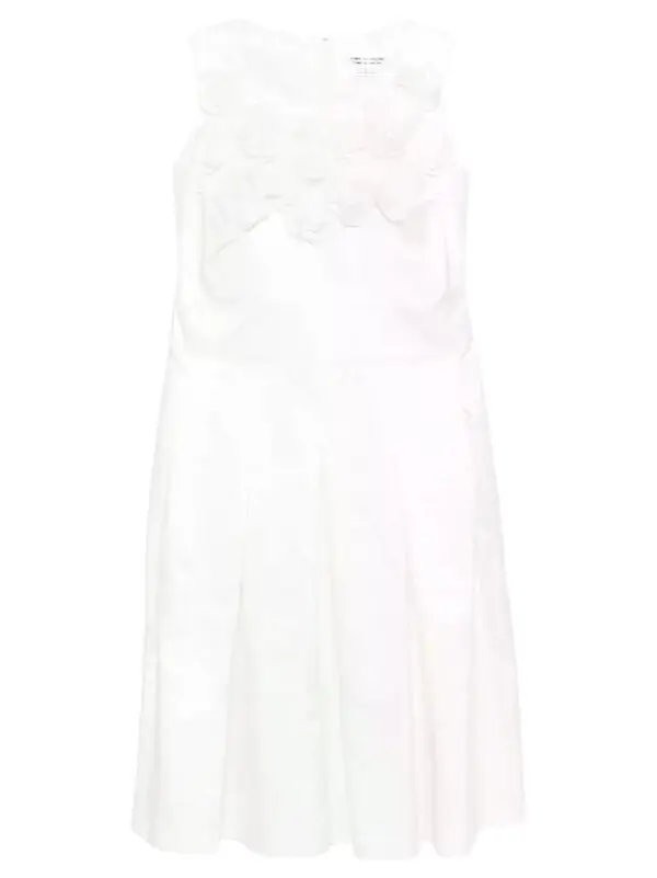 Comme Des Garçons Knotted Dress - Neutrals