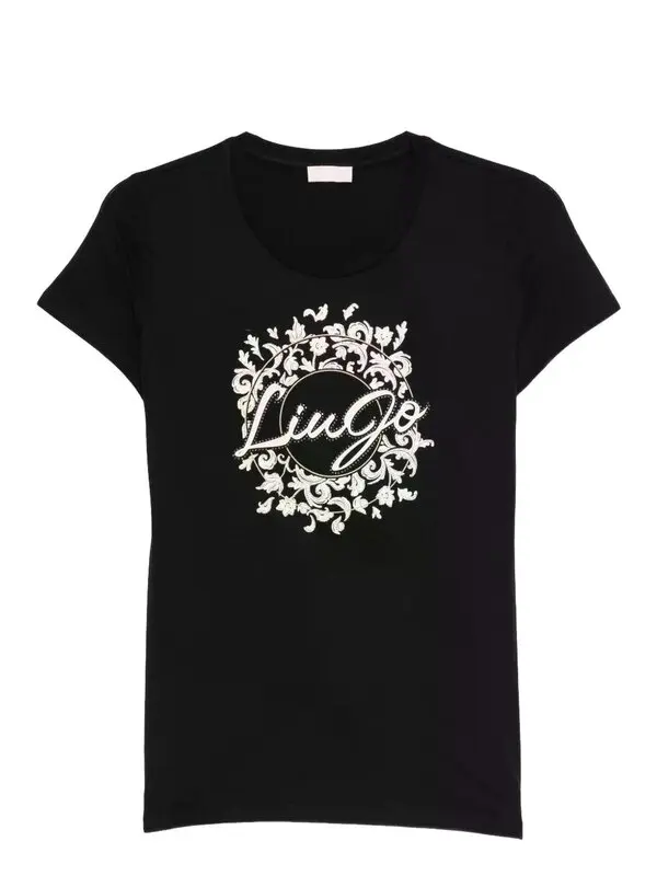 Liu Jo Printed T-shirt - Black