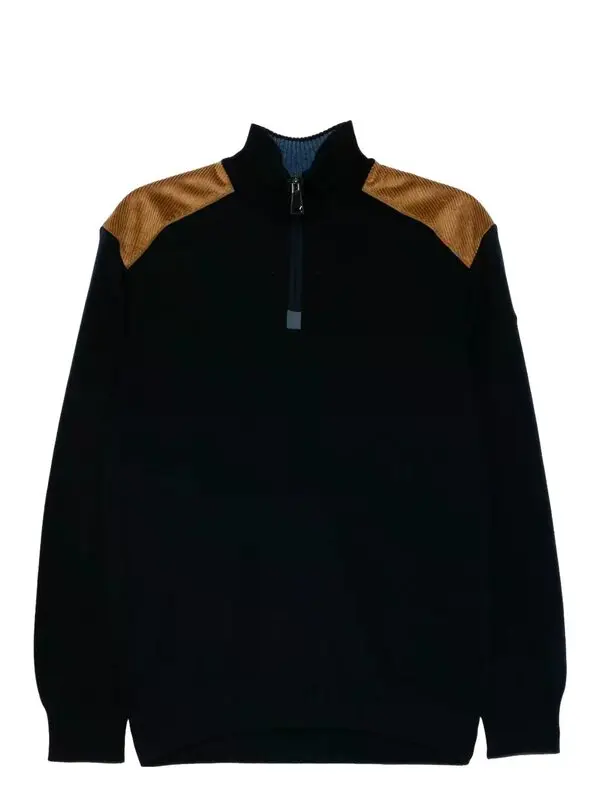 Paul & Shark Wool Half-zip Jumper - Blue
