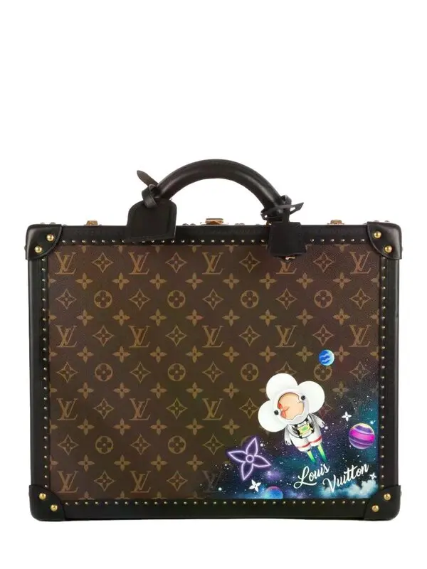 LOUIS VUITTON Vivienne Astronaute Cotteville 40 Luggage - Brown