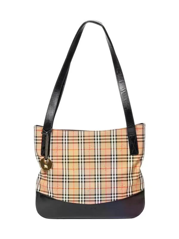 Burberry Check-patterned Shoulder Bag - Neutrals