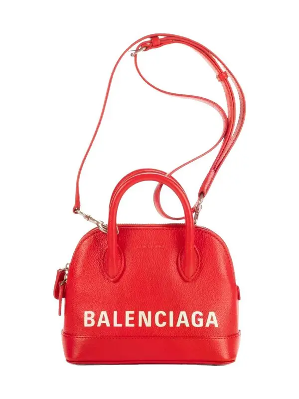 Balenciaga 2000s Top-handle Logo Bag - Red