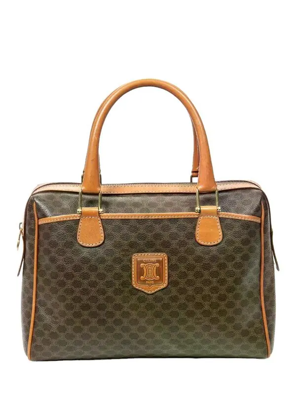 Celine Macadam Pattern Tote Bag - Brown
