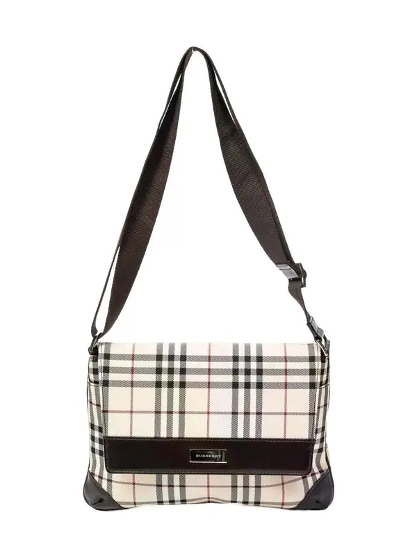 Burberry House Check Shoulder Bag - Neutrals