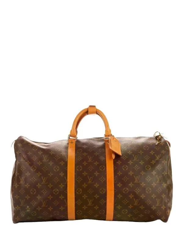 LOUIS VUITTON Keepall 55 Monogram Holdall - Brown
