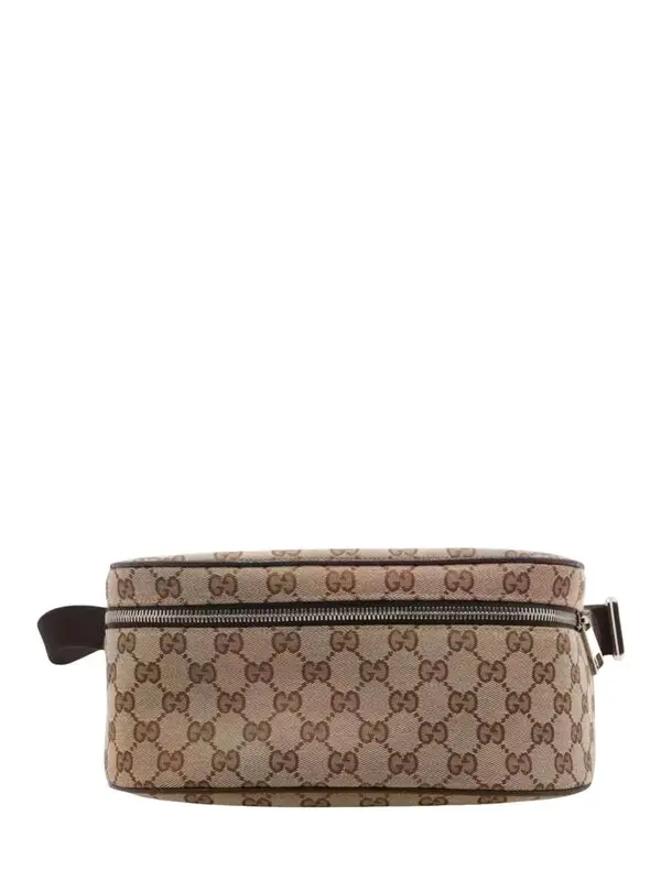 Gucci Gg Canvas Waist Pouch Belt Bag - Brown