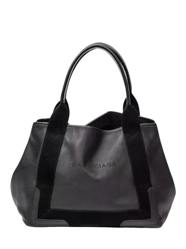 Balenciaga Small Cabas Tote Bag - Black