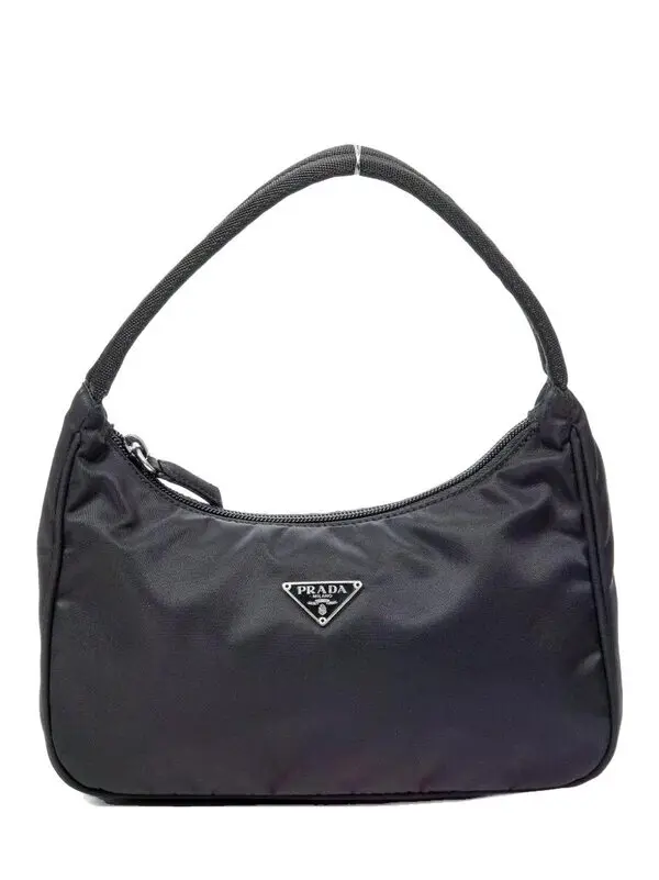 Prada 1990s Top-handle Shoulder Bag - Black