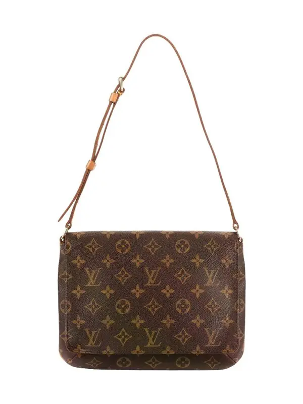 LOUIS VUITTON 1998 Musette Tango Shoulder Bag - Brown