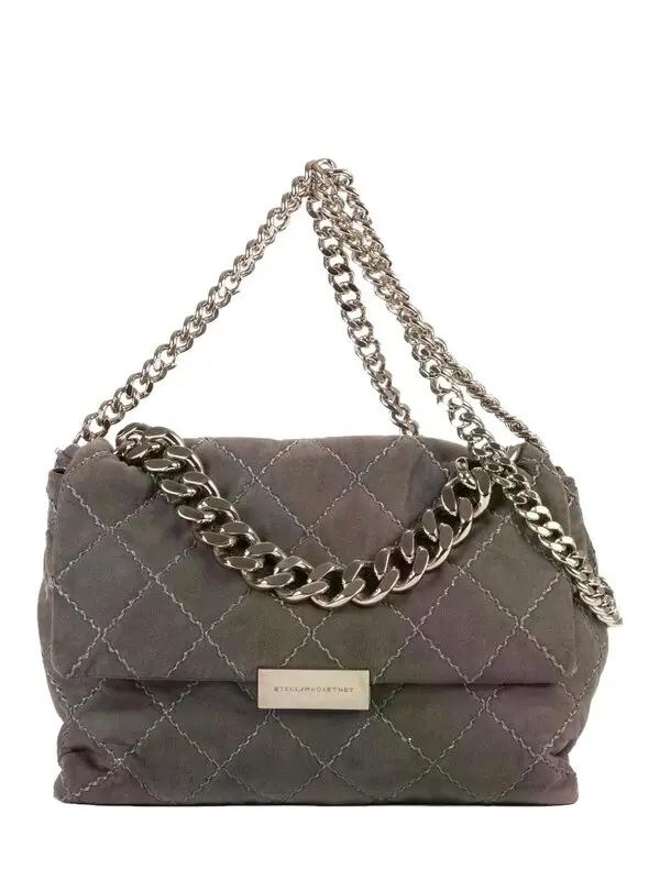 Stella McCartney Quilted Chain Shoulder Bag - Grey