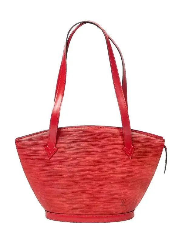 LOUIS VUITTON Monogram Tote Bag - Red