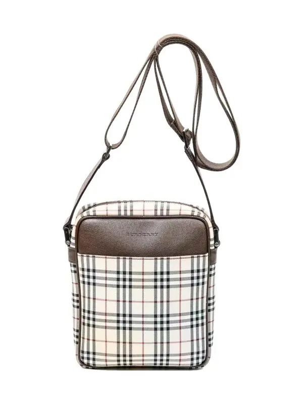 Burberry Check-pattern Shoulder Bag - Neutrals