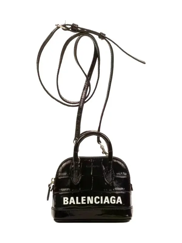 Balenciaga Mini Ville Two-way Handbag - Black