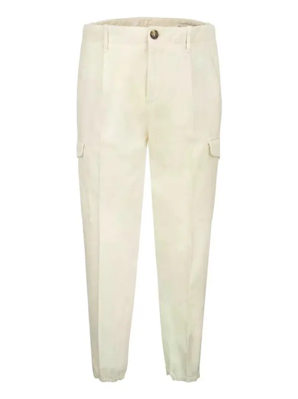 Brunello Cucinelli Buttoned Cargo Pants - Neutrals