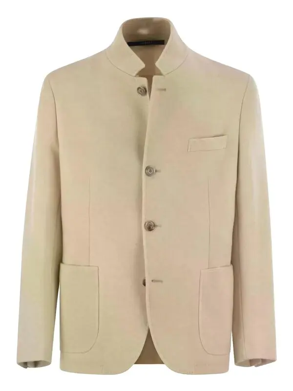 Fedeli Damon Cashmere Jacket - Neutrals