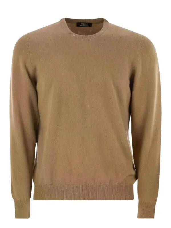 Fedeli Argentina Long-sleeve Sweater - Neutrals