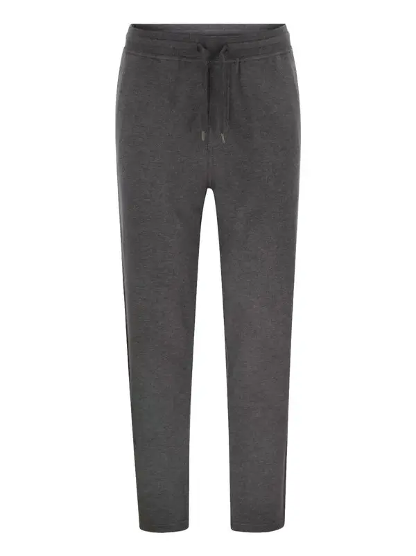 Brunello Cucinelli Drawstring Fleece Track Pants - Grey