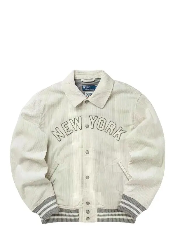 Polo Ralph Lauren Corduroy Embroidered Jacket - Neutrals