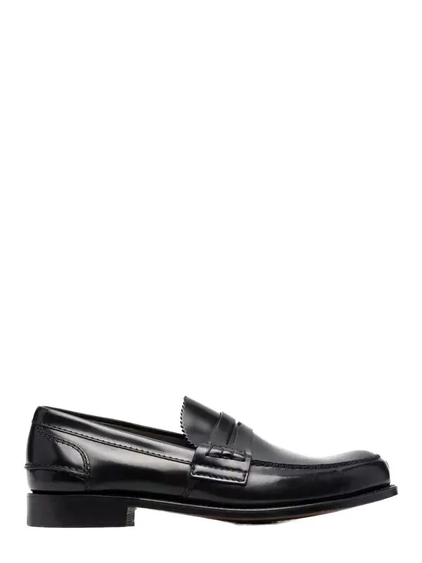 Church's Pembrey Bookbinder Fumè Loafers - Black