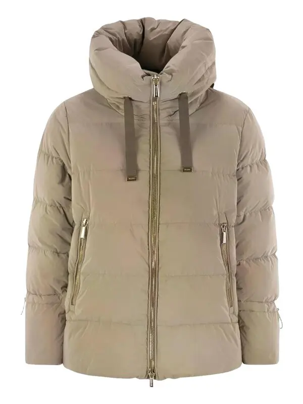 MOORER Gadia Hooded Jacket - Neutrals