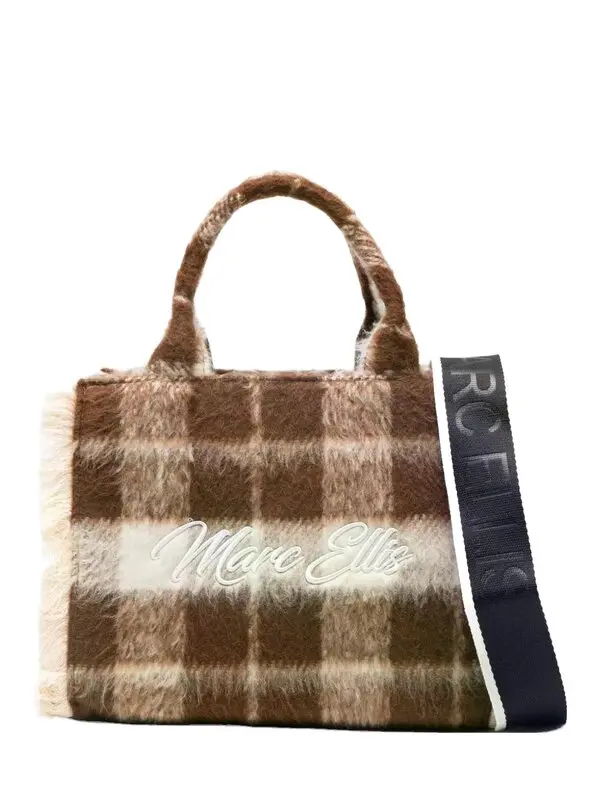 MARC ELLIS Small Buby Tote Bag - Brown