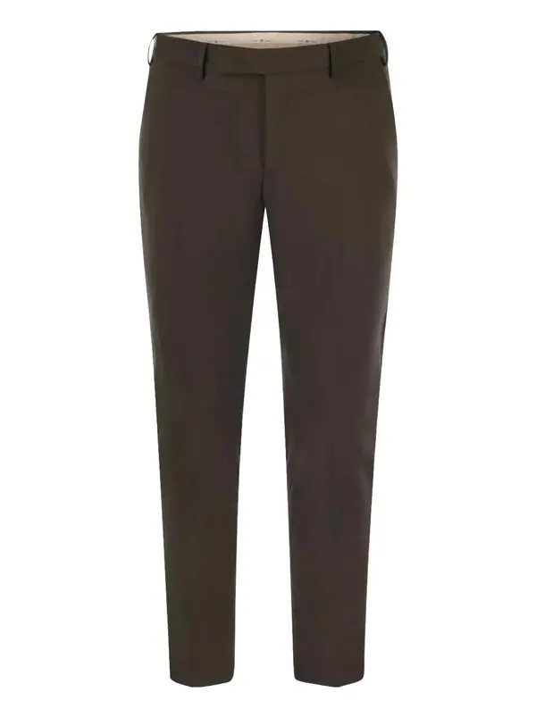 PT TORINO Dieci Tailored Trousers - Brown