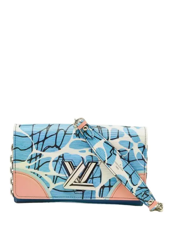 LOUIS VUITTON Epi Leather Twist Mini Bag - Blue