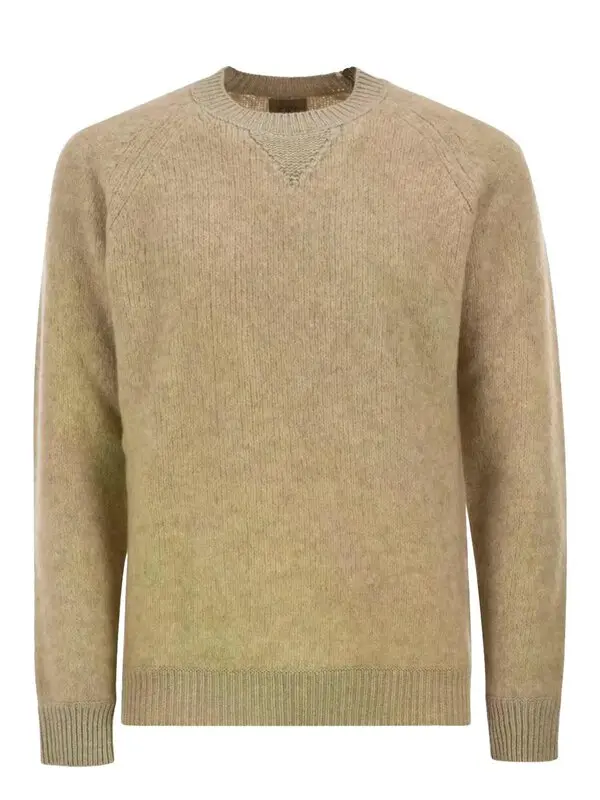RAKKI Raglan-sleeves Sweater - Neutrals
