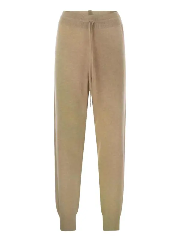 Fabiana Filippi Drawstring-fastening Track Pants - Neutrals