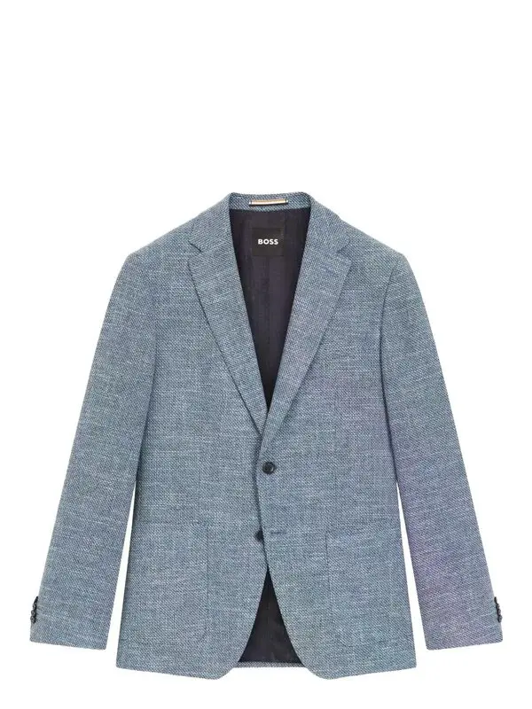 BOSS Buttoned Blazer - Blue