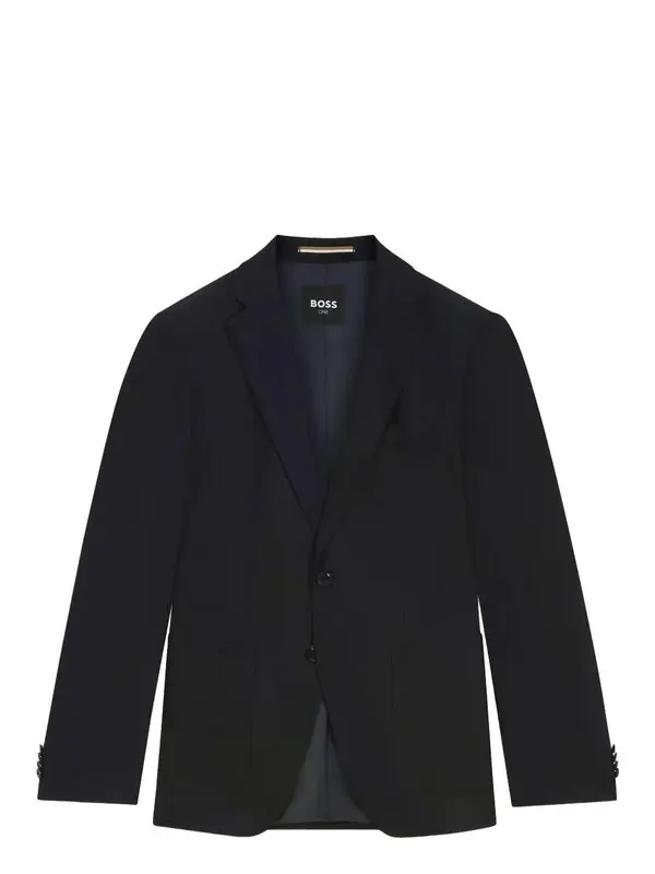 BOSS Single-breasted Blazer - Blue