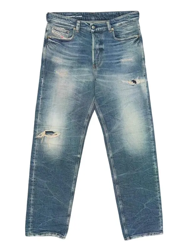 DIESEL Distressed Jeans - Blue
