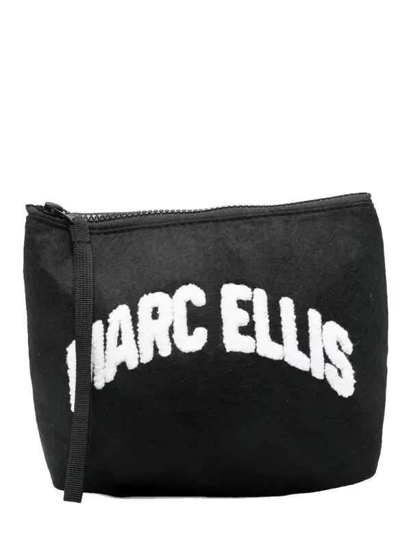 MARC ELLIS Logo Clutch - Black