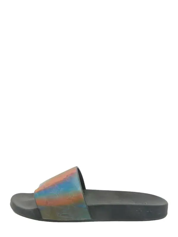 LOUIS VUITTON Monogram Slides - Blue