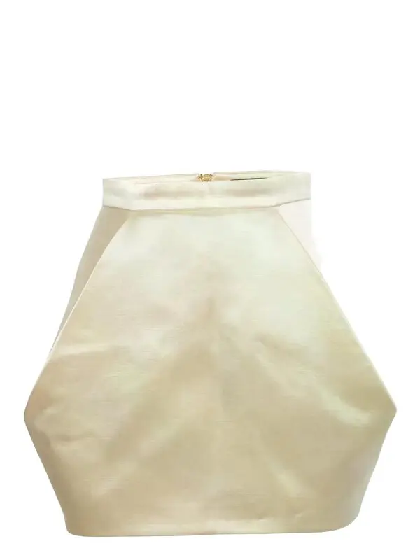 Balmain Zip-fastening Mini Skirt - Neutrals