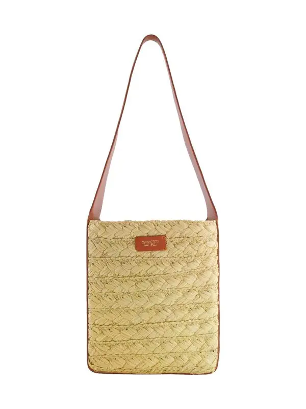 Giambattista Valli Raffia Beach Bag - Neutrals