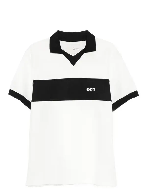 CIARAN Polo-style T-shirt - White