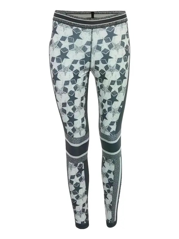 Dior Star-print Leggings - White