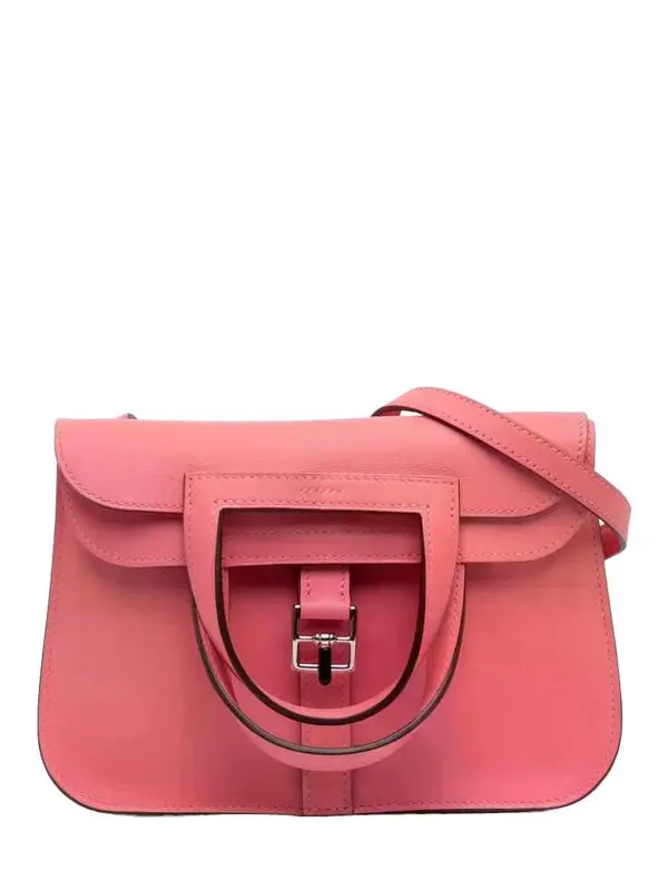 Hermès 2016 Mini Halzan 22 Satchel - Pink