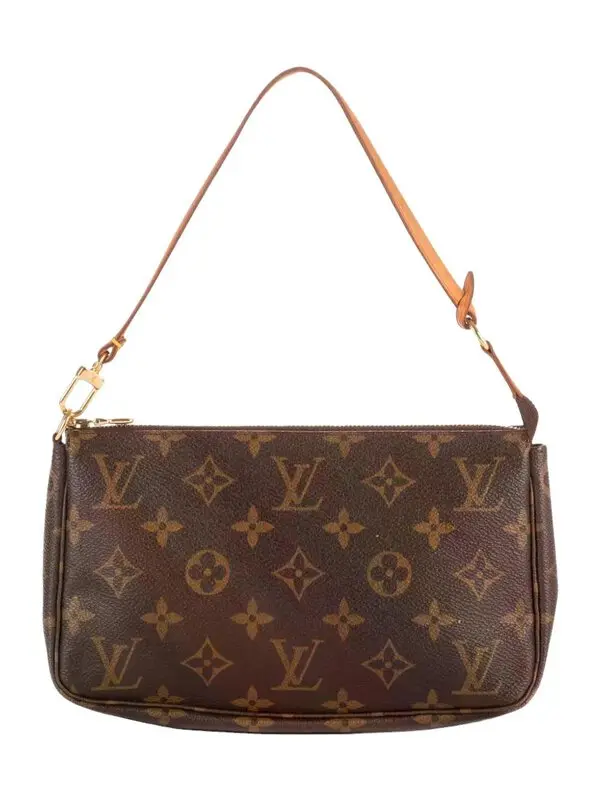 LOUIS VUITTON Monogram Shoulder Bag - Brown