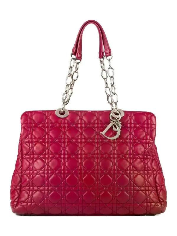 Dior 2000s Quilted Shoulder Bag - Purple