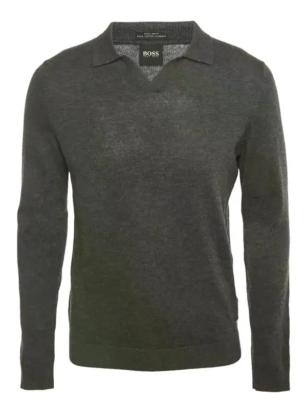 BOSS Long Sleeve Sweater - Grey