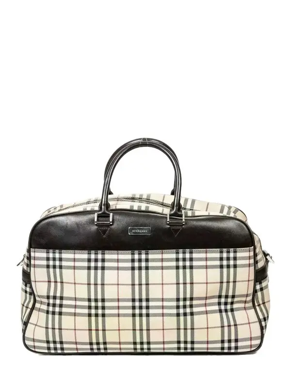 Burberry 2000s Check-pattern Bag - Neutrals