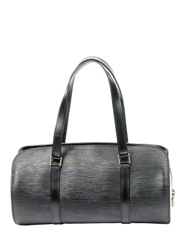 LOUIS VUITTON Soufflot Epi Leather Tote Bag - Black
