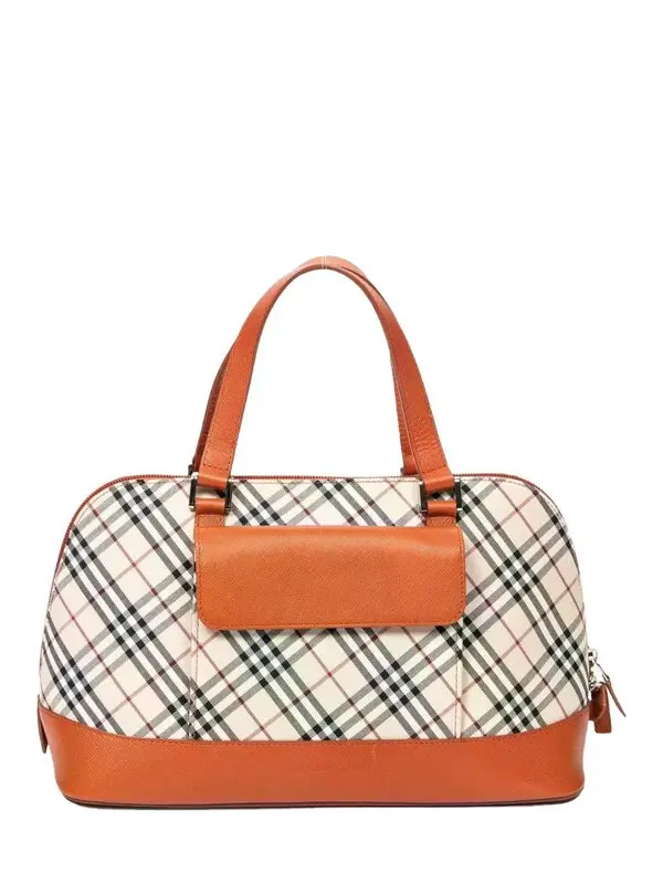 Burberry Check-pattern Tote - Neutrals