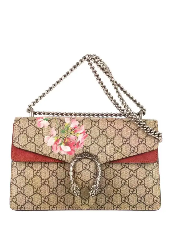 Gucci Gg-pattern Chain Bag - Neutrals