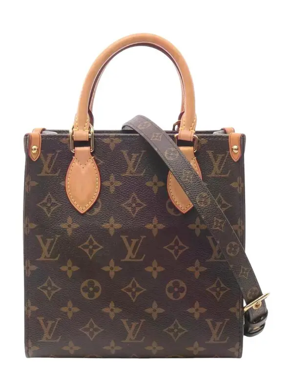 LOUIS VUITTON 2021-2025 Monogram Sac Plat Bb - Brown