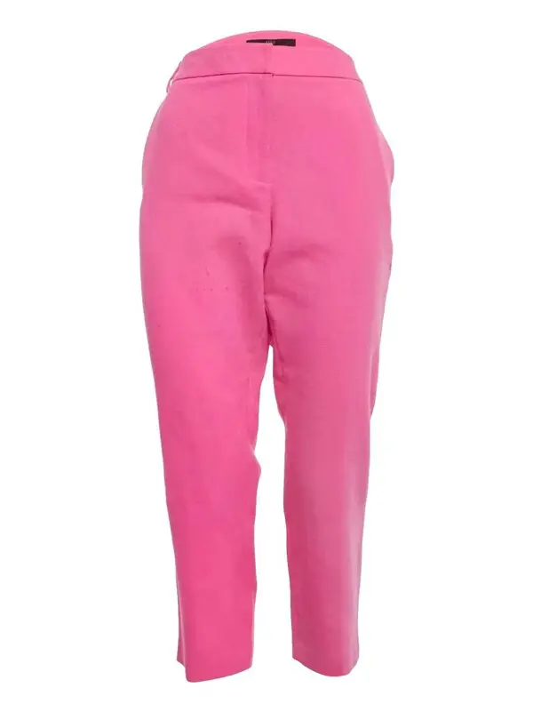 Tibi Tailored Cotton Trousers - Pink